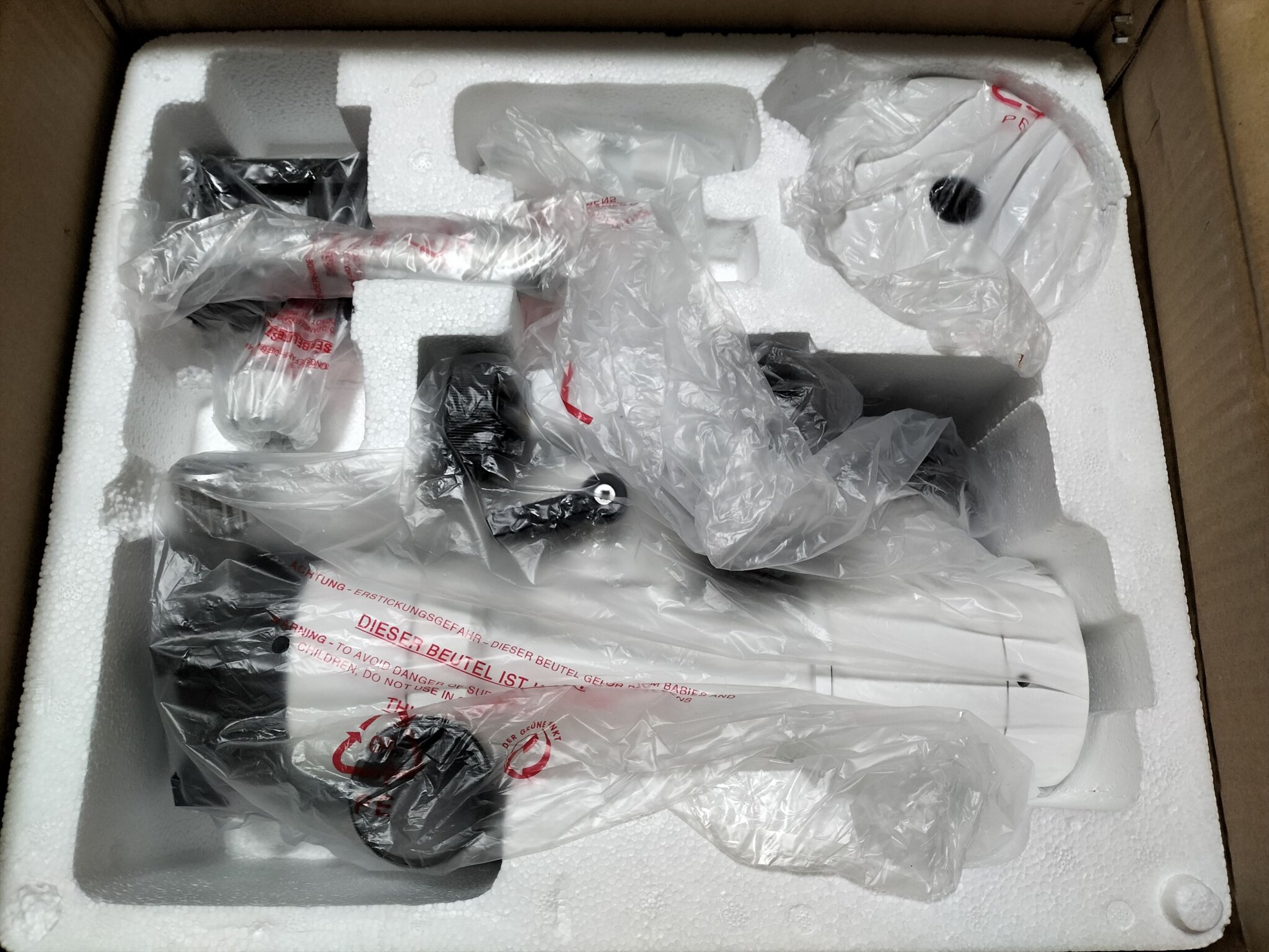 意外と載せられる経緯台 Kasai AZ-3 (限界積載例) - Astro Imaging