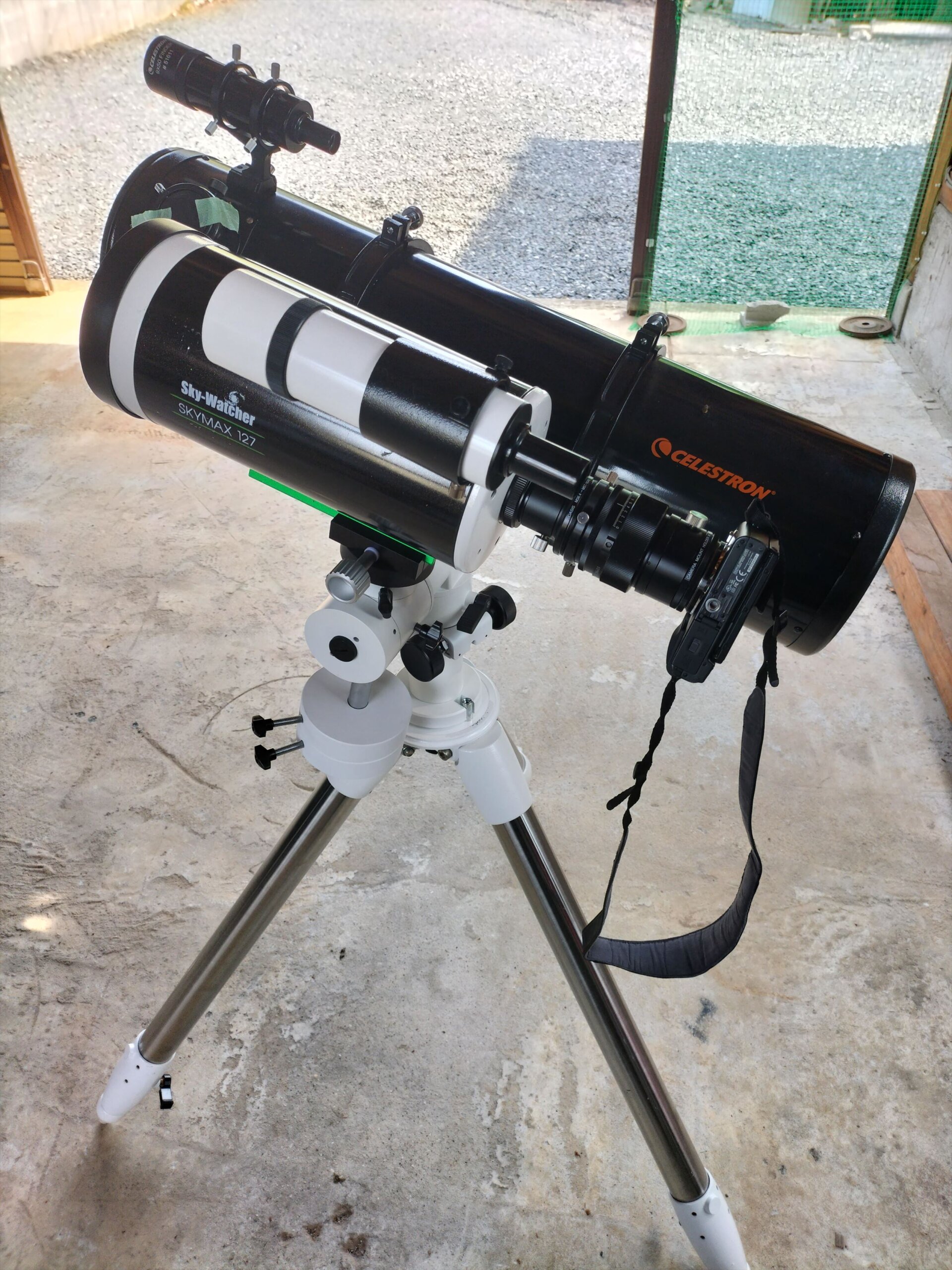 意外と載せられる経緯台 Kasai AZ-3 (限界積載例) - Astro Imaging