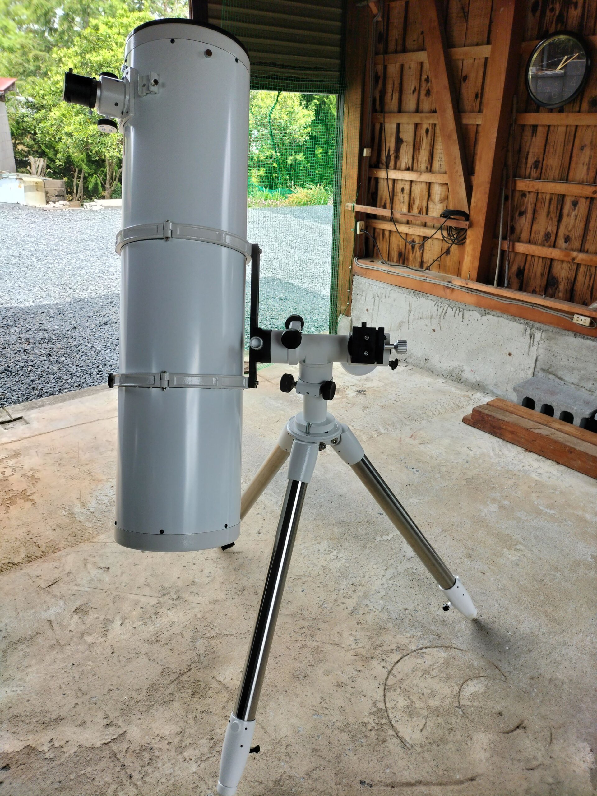 意外と載せられる経緯台 Kasai AZ-3 (限界積載例) - Astro Imaging